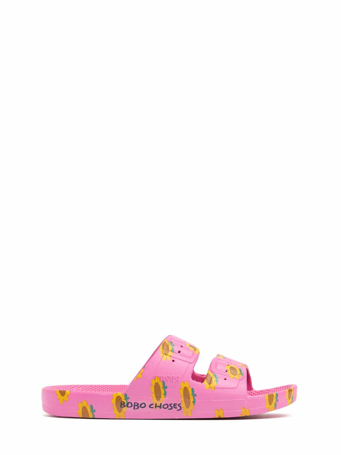 BOBO CHOSES Printed Rubber Slides Bobo Choses