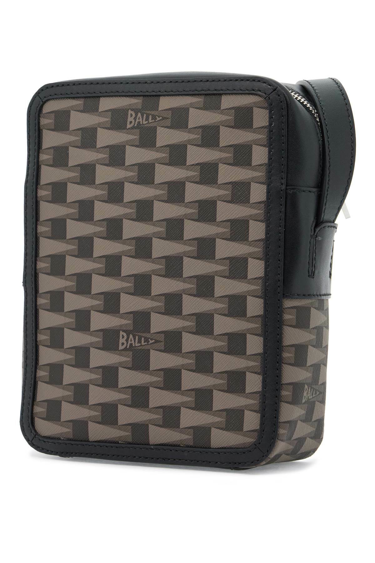 BALLY pennant crossbody bag Brown Bally