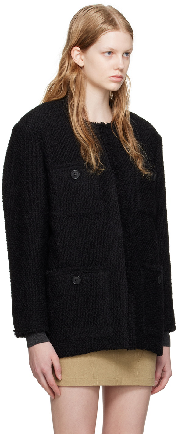 Isabel Marant Black Dianaza Cowens Jacket Isabel Marant