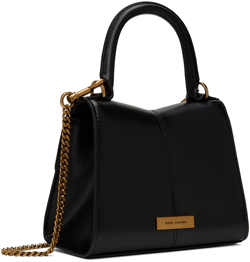 Marc Jacobs Black 'The St. Marc Mini' Top Handle Bag Marc Jacobs