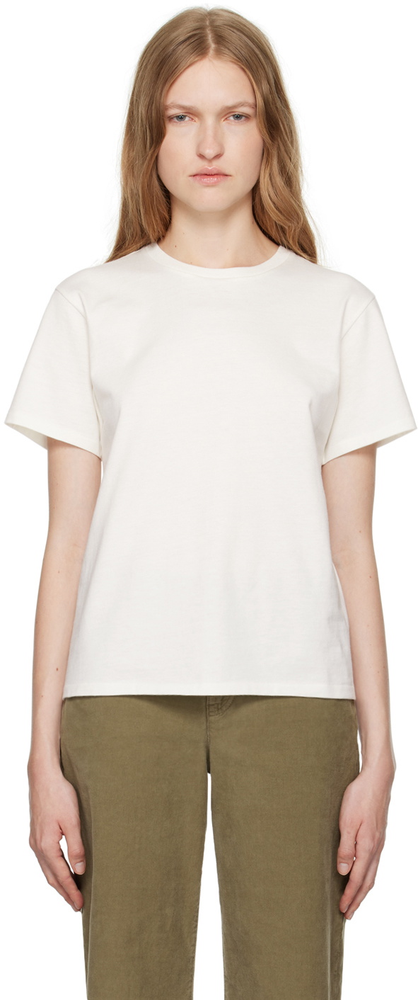 The Row White Calibi T-shirt The Row