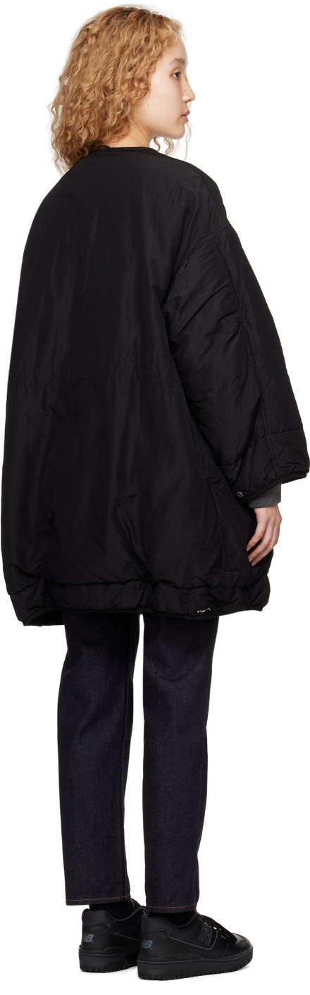 Visvim Black Reversible Down Coat Visvim