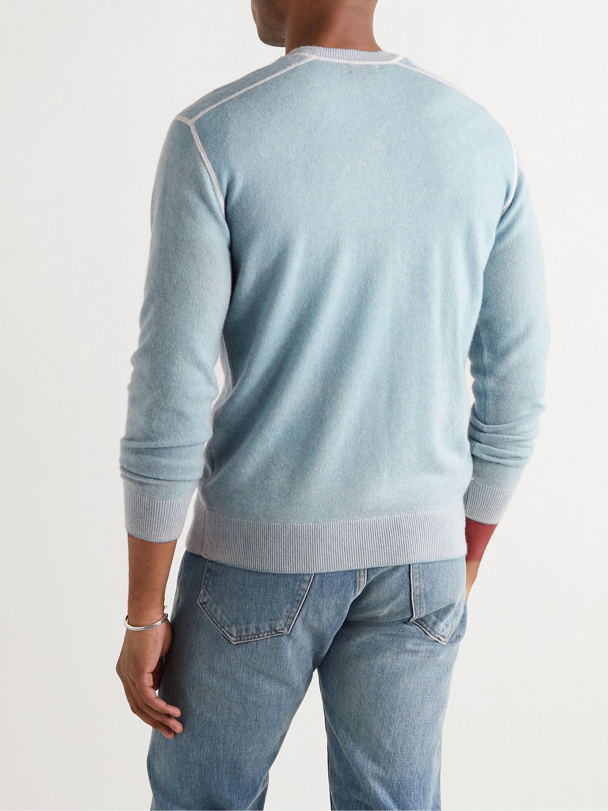 Club Monaco - Cashmere Sweater - Blue Club Monaco