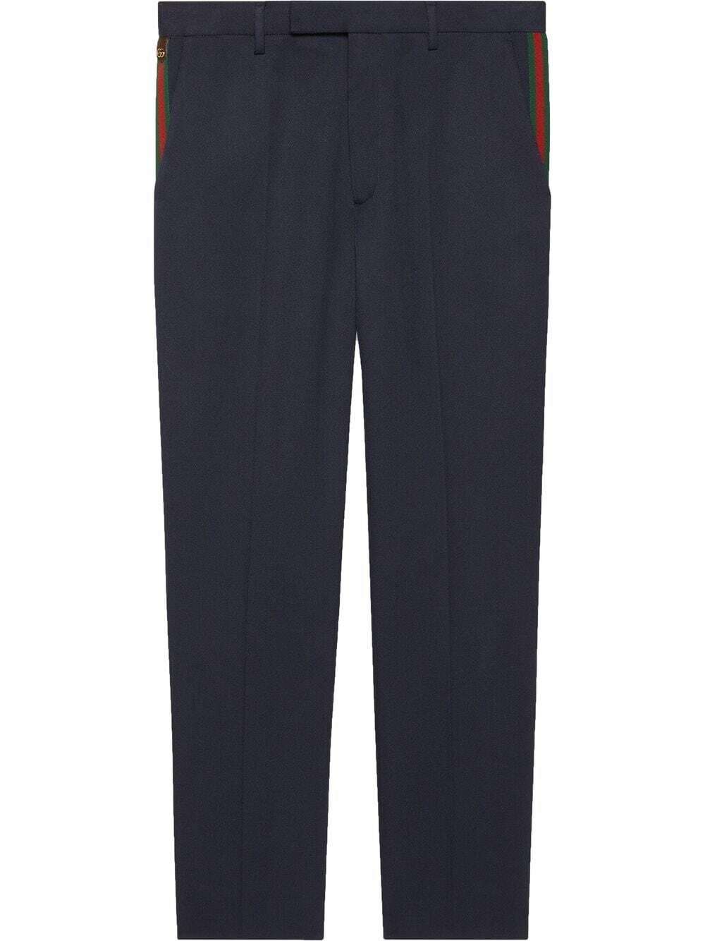 GUCCI - Ankle Length Trousers In Cotton Gucci