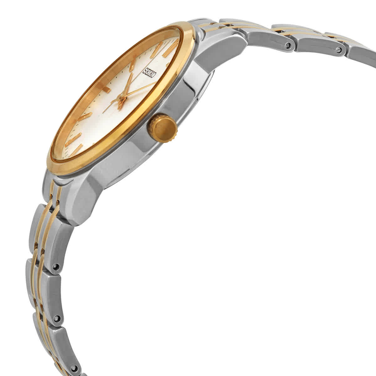 Seiko Essentials Quartz White Dial Mens Watch SUR402 Seiko