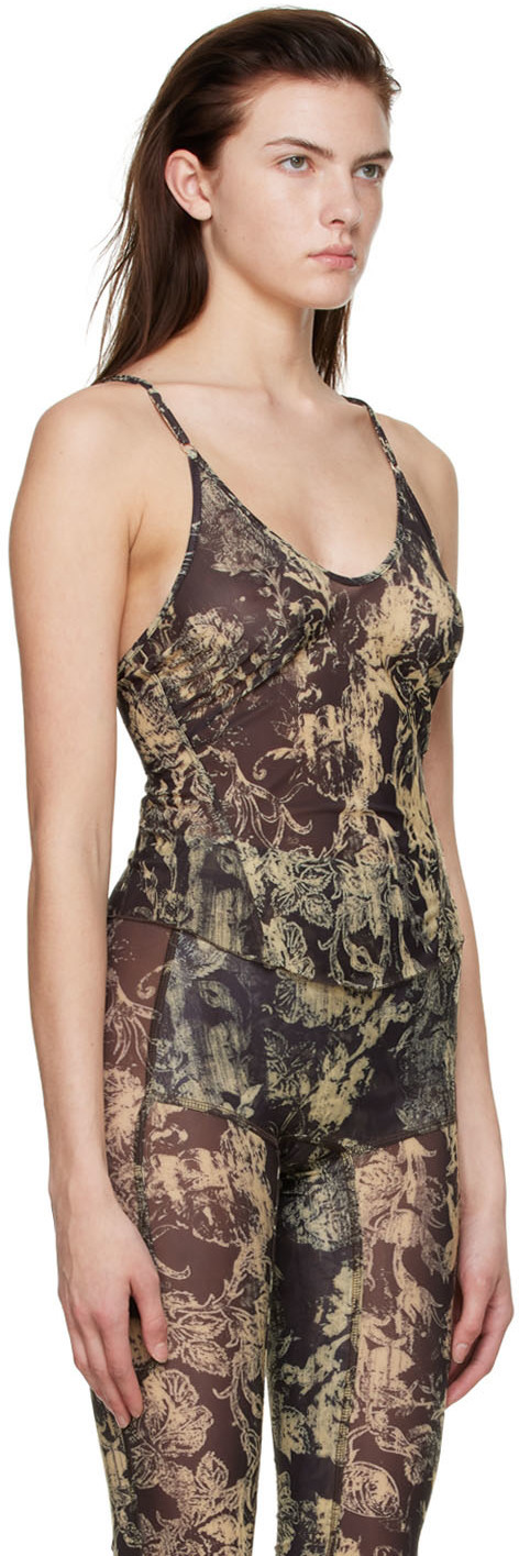 KNWLS Black Polyester Camisole KNWLS