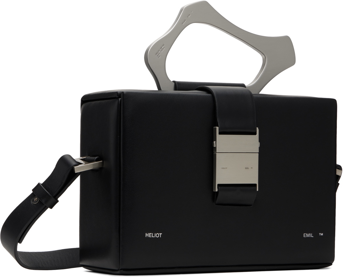 HELIOT EMIL Black Solely Box Bag Heliot Emil