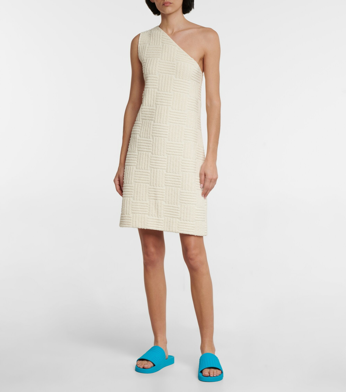 Bottega Veneta - Slider embossed rubber slides Bottega Veneta