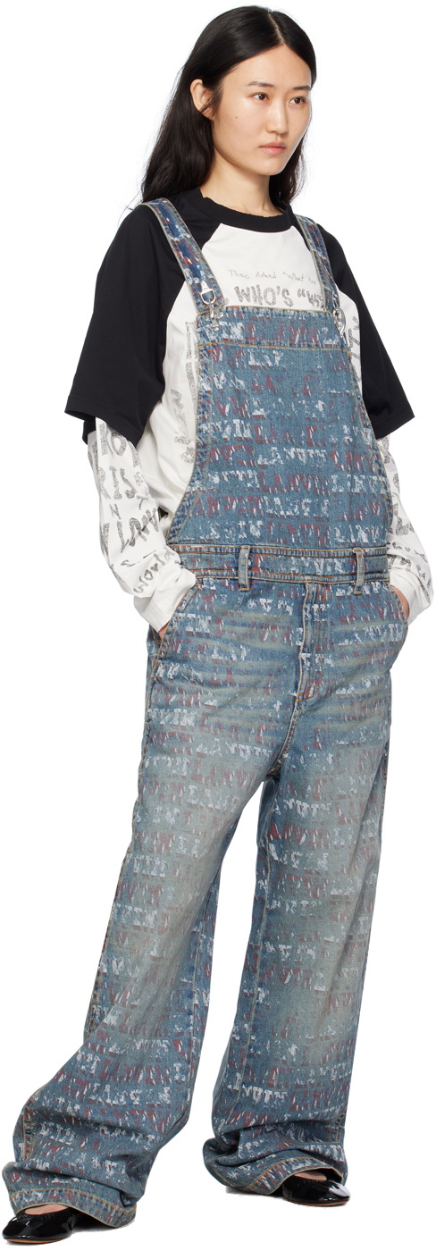 Lanvin Blue Future Edition Denim Overalls Lanvin