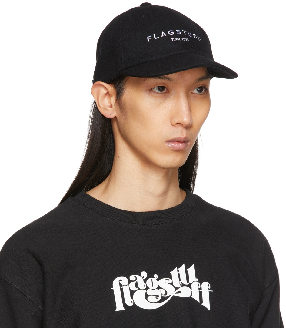F-LAGSTUF-F Black Logo Cap Flagstuff