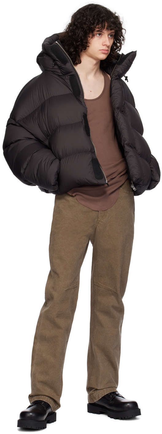 Entire Studios Brown Task Trousers Entire Studios