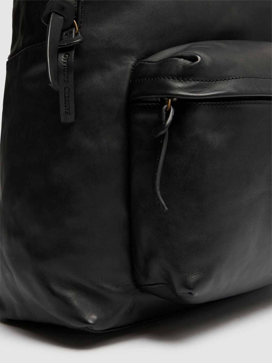 OFFICINE CREATIVE Ocpack Leather Backpack Officine Creative