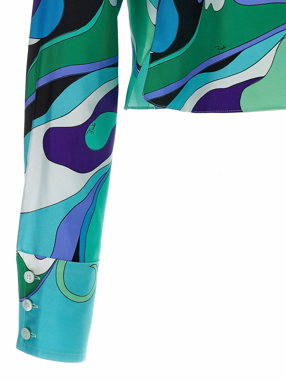 Pucci Orchidee Print Shirt Emilio Pucci