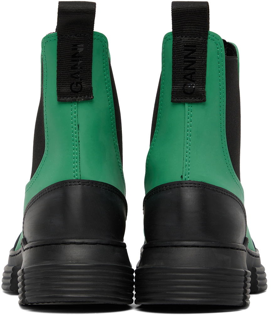 GANNI Green City Ankle Boots GANNI