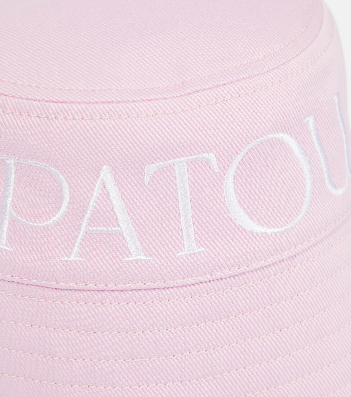 Patou Logo cotton drill bucket hat Patou
