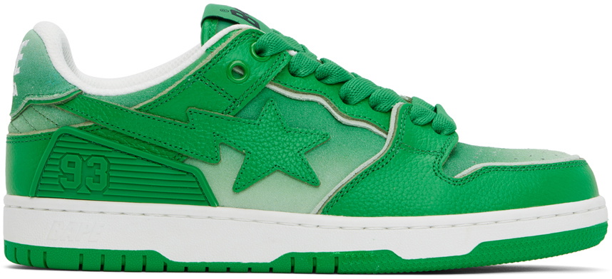 BAPE Green Sk8 Sta #4 Sneakers A Bathing Ape