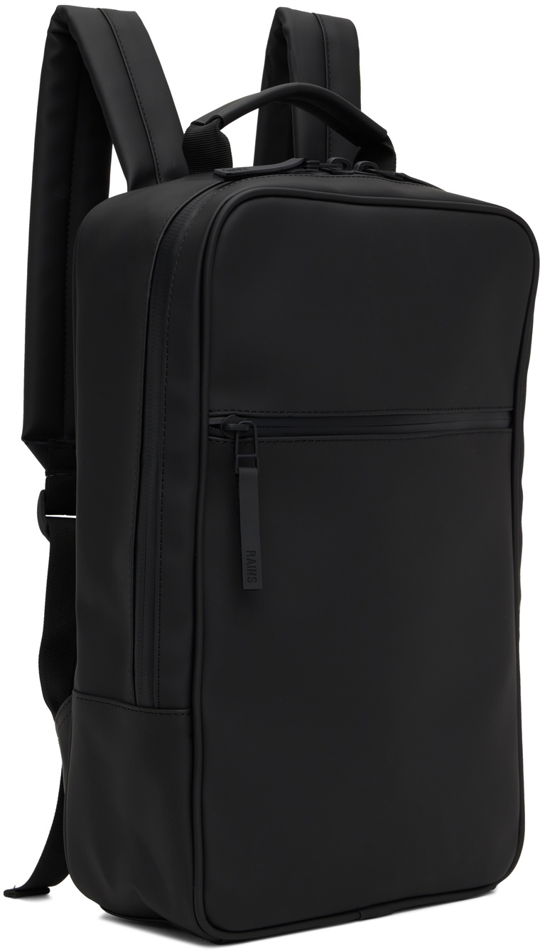 RAINS Black Book Backpack Rains