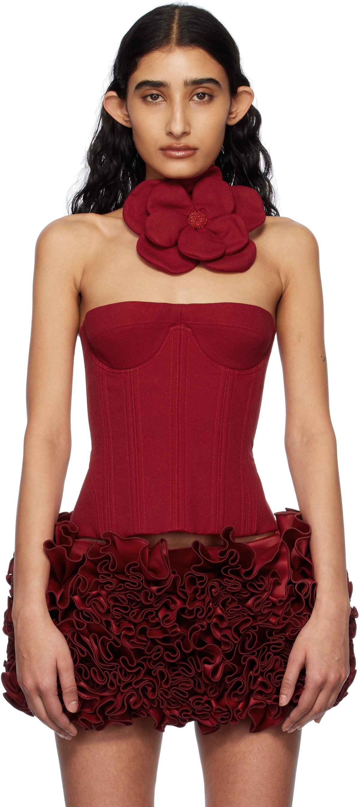Fancì Club Red Paradise Cupped Corset Fancì Club