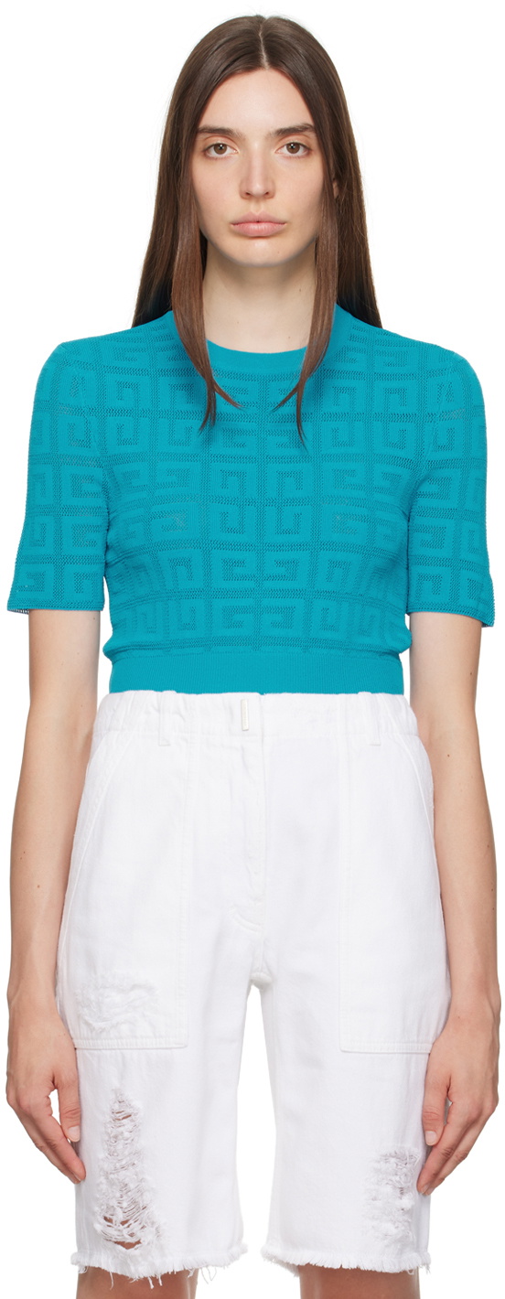 Givenchy Blue 4G Sweater Givenchy