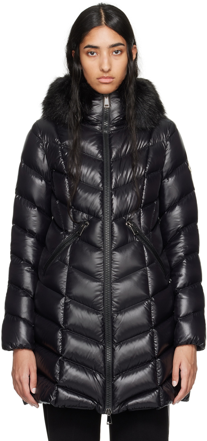 Moncler Black Fulmarus Down Coat Moncler