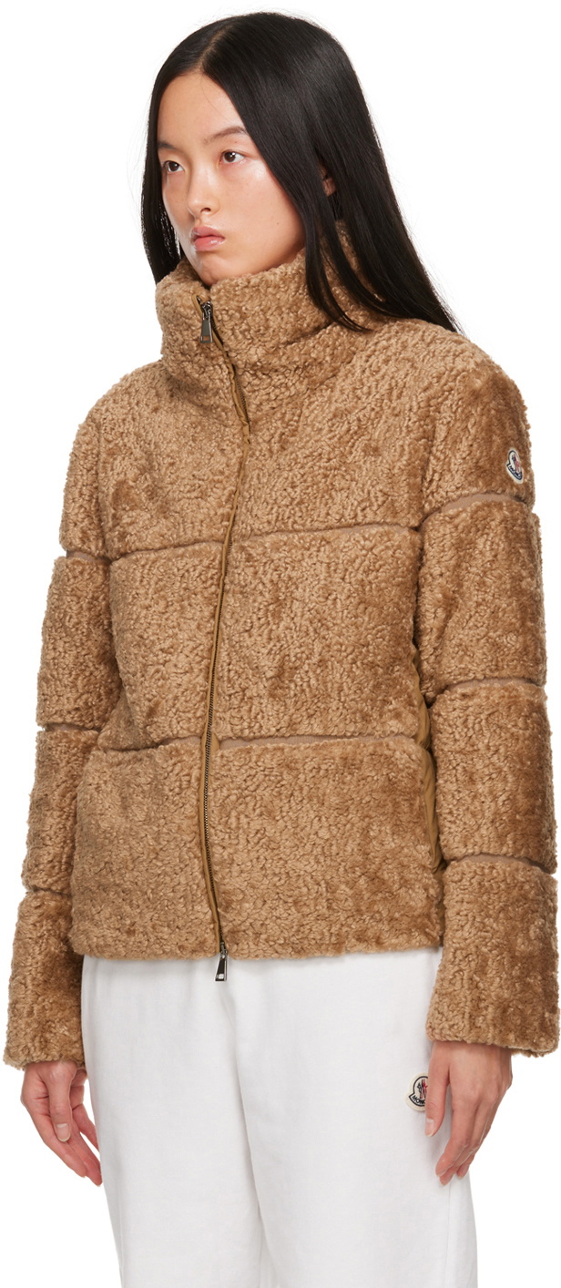 Moncler Tan Segura Down Jacket Moncler