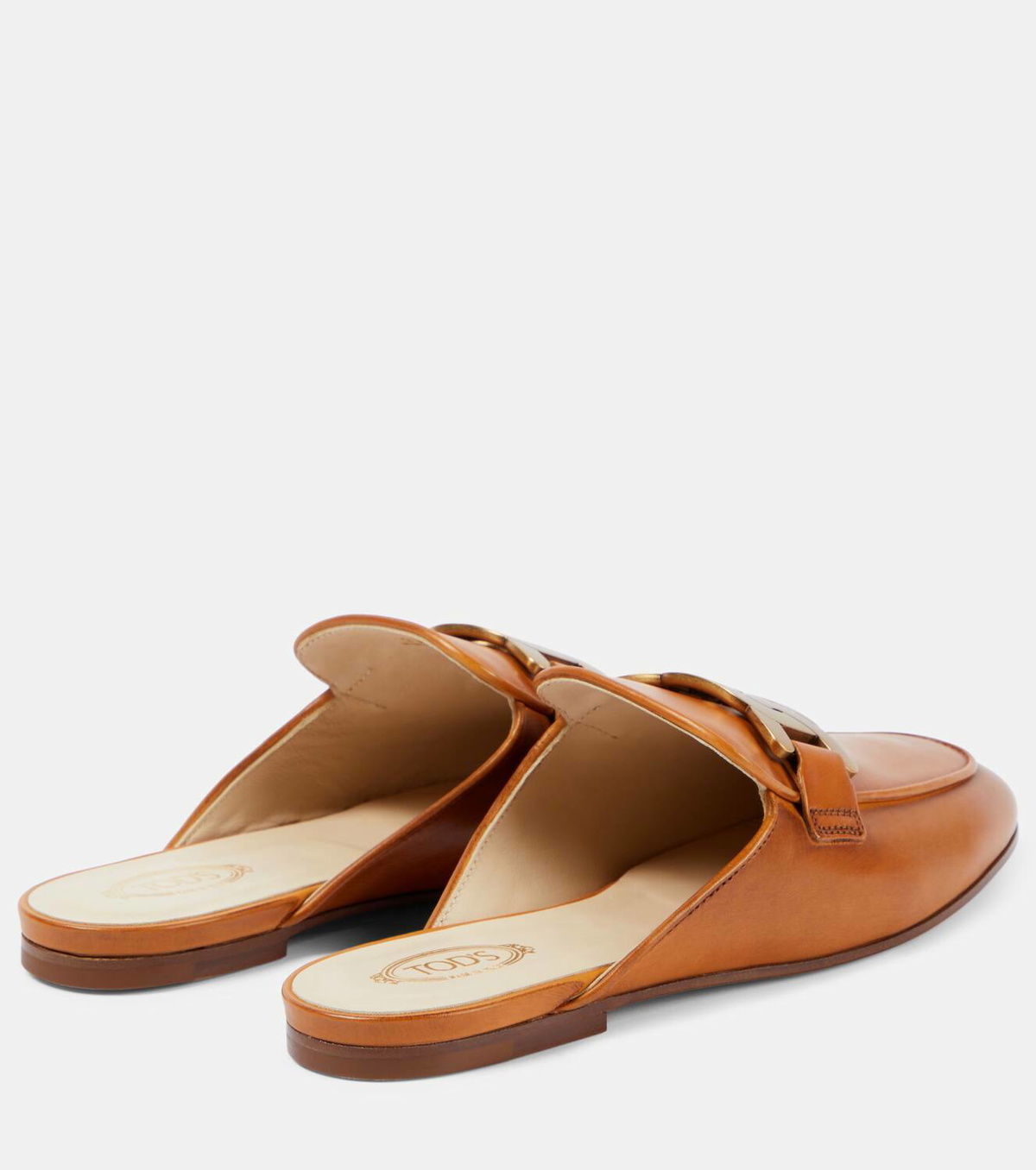 Tod's Embellished leather mules Tod's