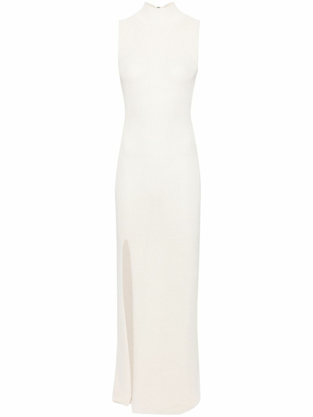 Aya Muse Neutral Berin Knitted Maxi Dress Aya Muse