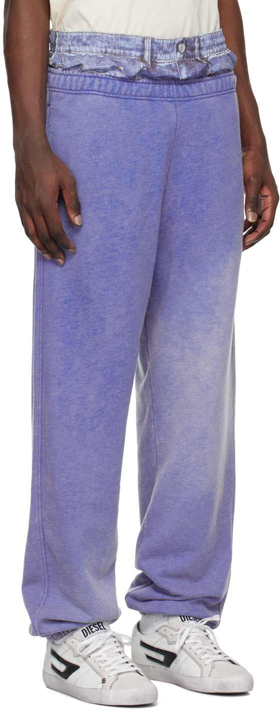 Diesel Purple P-Marky Sweatpants Diesel