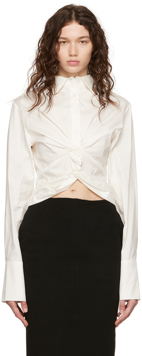 Anna Quan White Jade Shirt Anna Quan