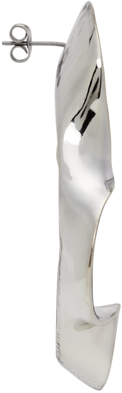 Hugo Kreit Silver Swell Hoop Earrings Hugo Kreit