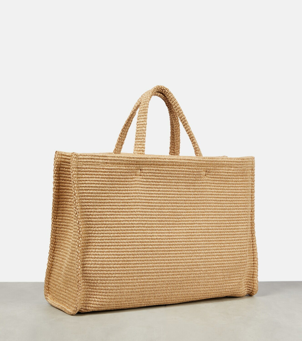 Givenchy G Large raffia-effect tote bag Givenchy
