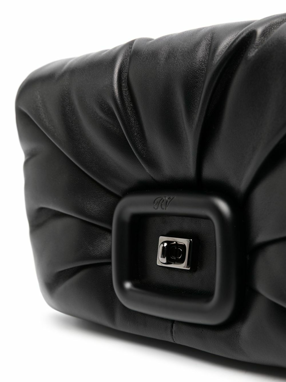 ROGER VIVIER - Viv Choc Leather Shoulder Bag Roger Vivier