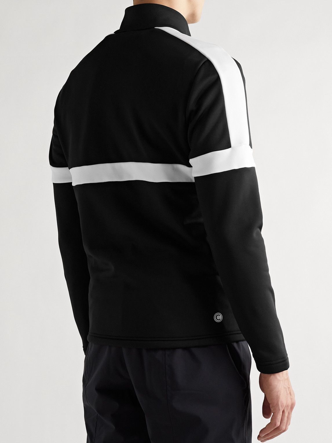 Colmar - Slim-Fit Logo-Print Stretch-Jersey Ski Jacket - Black Colmar