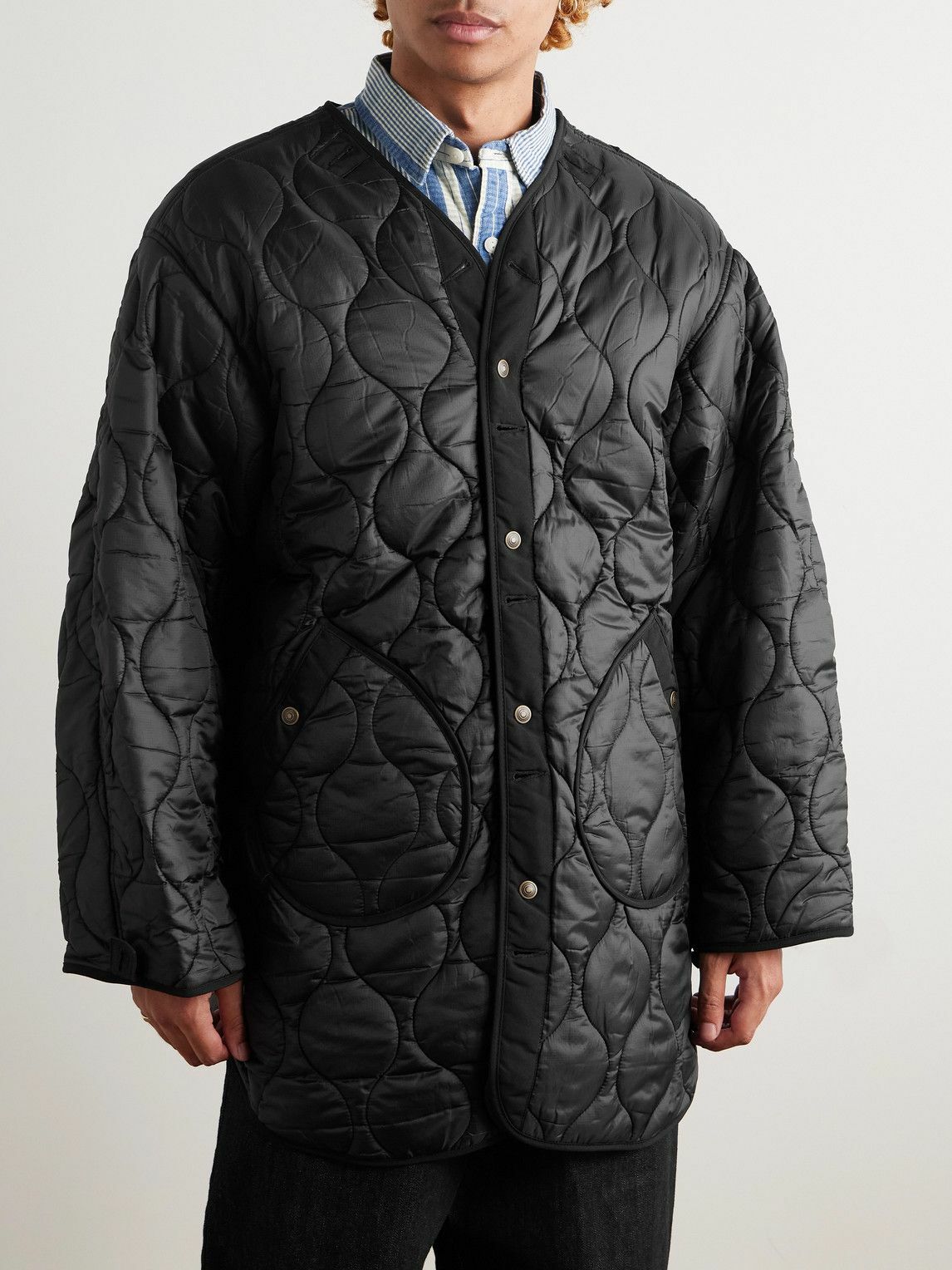 FrizmWORKS - Cotton-Blend Parka with Shell Liner - Black FrizmWORKS