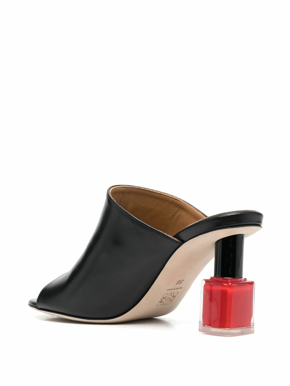 LOEWE - Leather Heel Mules Loewe