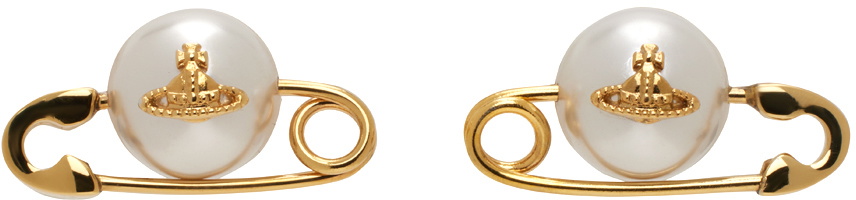 Vivienne Westwood Gold Jordan Earrings Vivienne Westwood