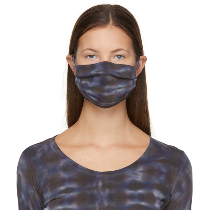 Raquel Allegra Purple Jersey Tie-Dye Mask Raquel Allegra