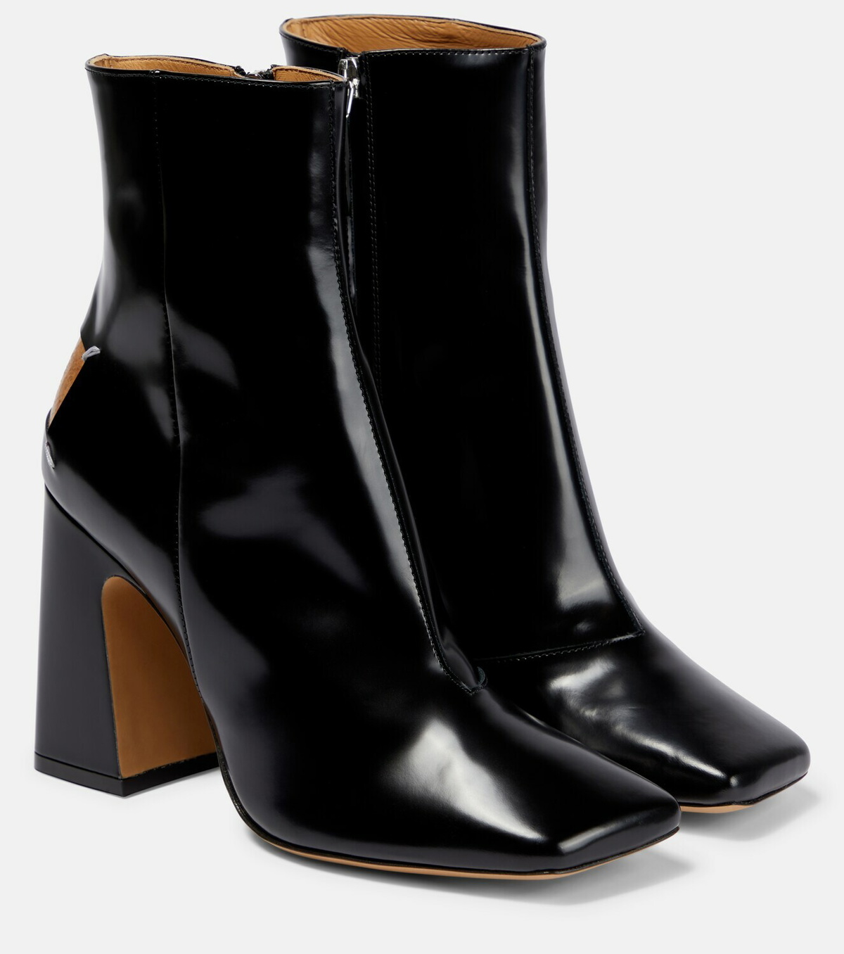 Maison Margiela - Patent leather ankle boots Maison Margiela