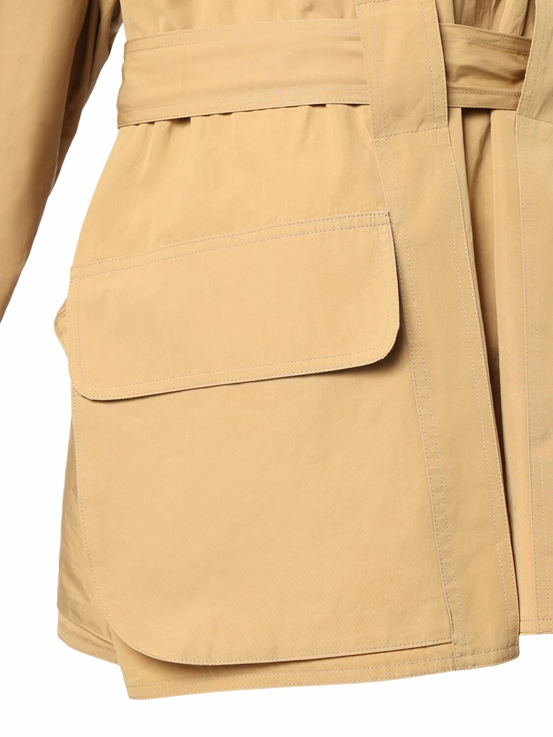 THE ROW Pierrick Papery Technic Belted Jacket The Row