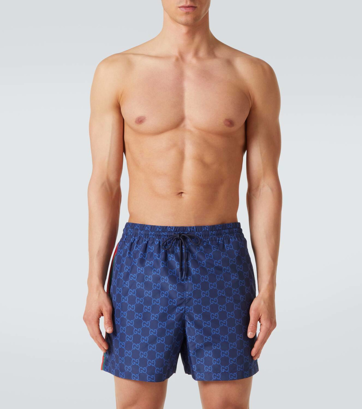 Gucci GG Supreme Web Stripe swim trunks Gucci