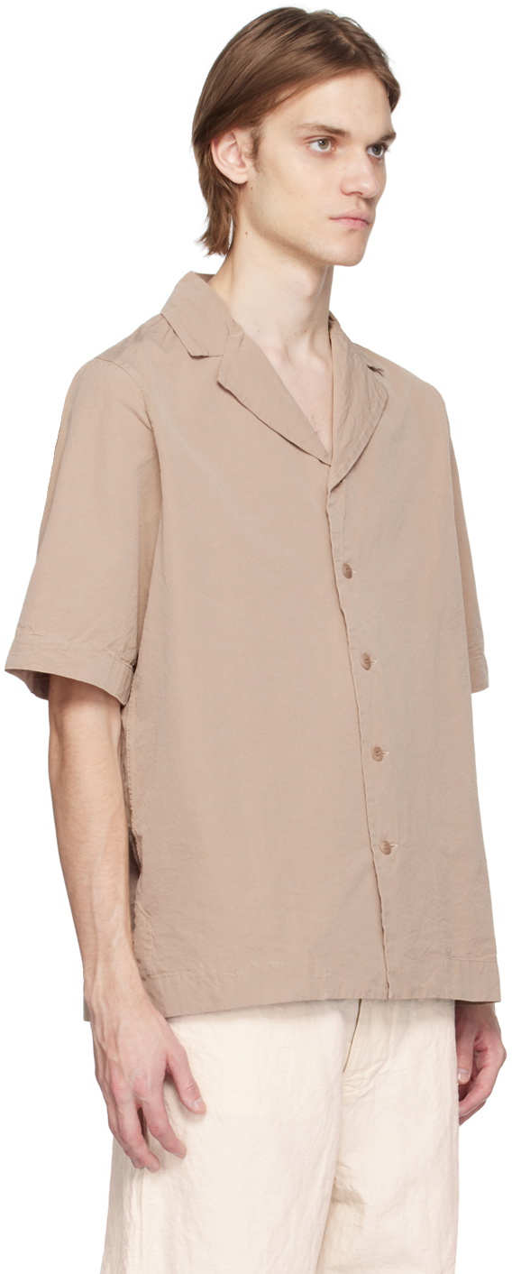 CASEY CASEY Beige Bowling Shirt CASEY CASEY