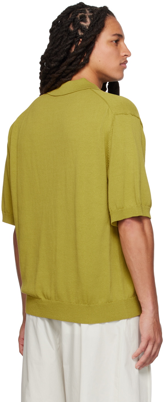 Studio Nicholson Green Swing Polo Studio Nicholson
