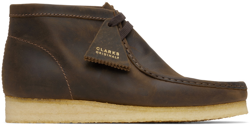 Clarks Originals Brown Wallabee Desert Boots Clarks Originals