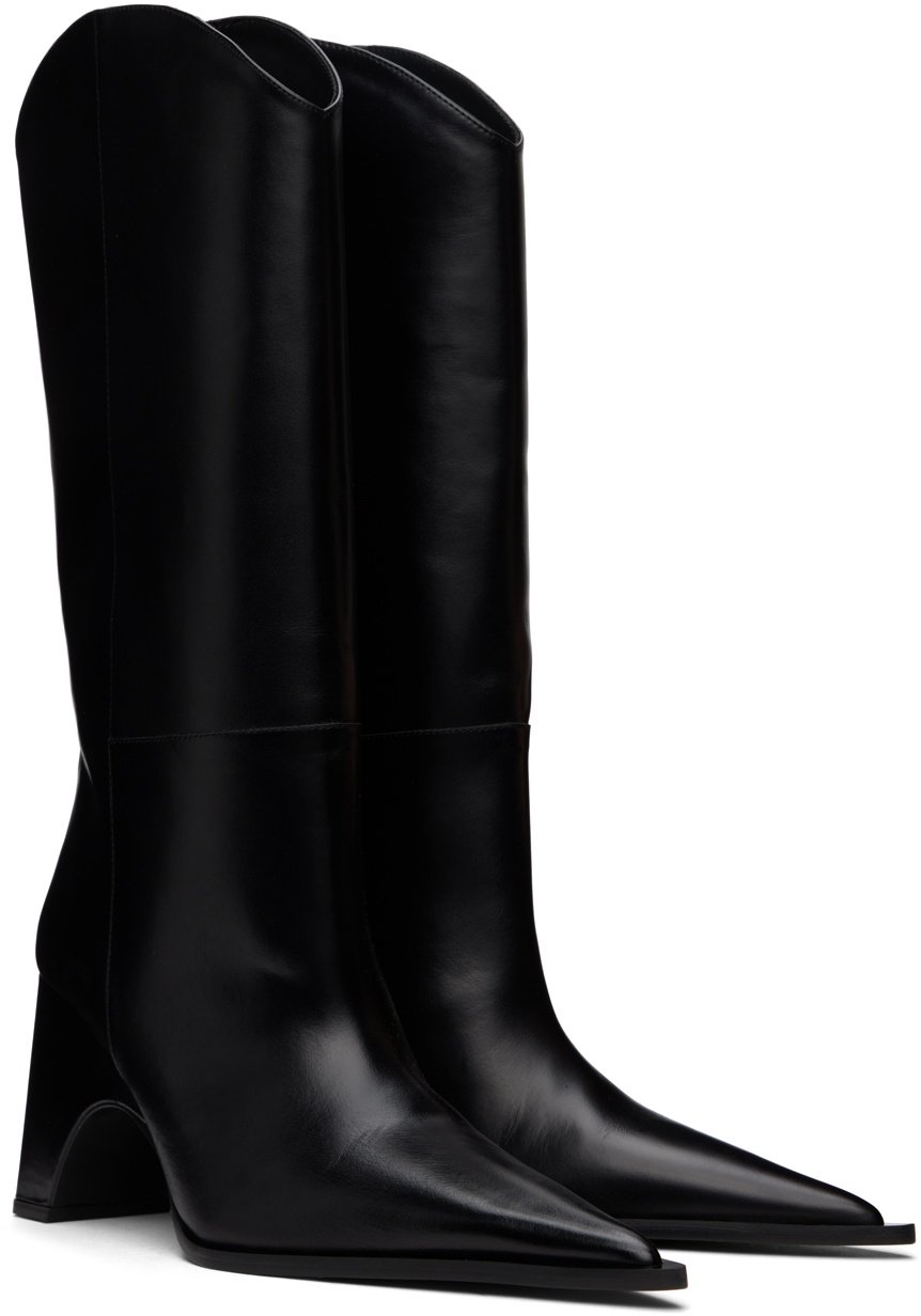 Coperni Black Bridge Cowboy Boots Coperni