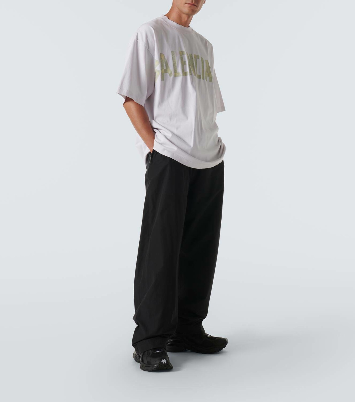 Balenciaga 3B Sports Icon cotton-blend sweatpants Balenciaga