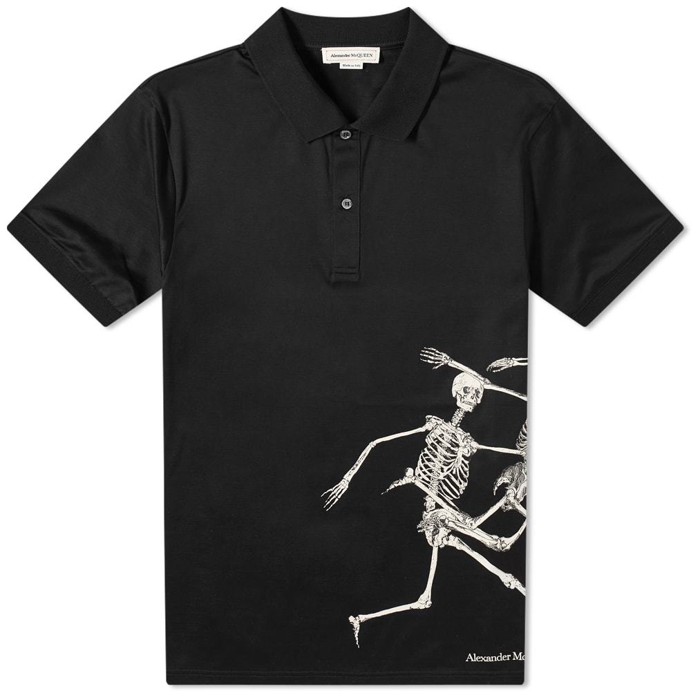 Alexander McQueen Dancing Skeleton Polo Alexander McQueen