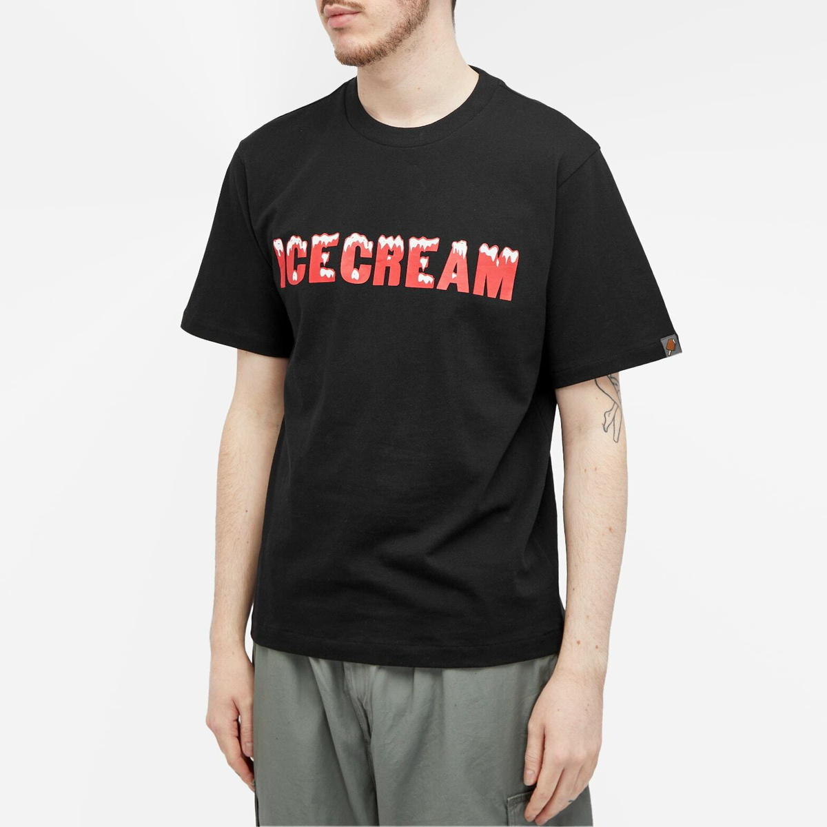 ICECREAM Men's Drippy T-Shirt in Black ICECREAM