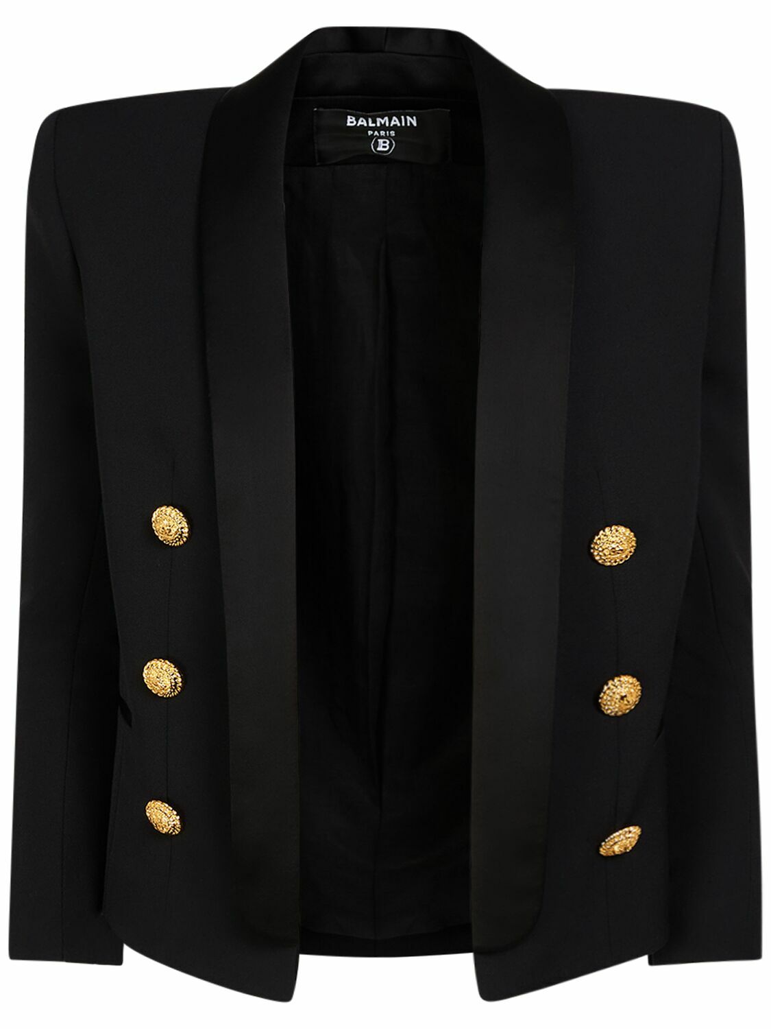 BALMAIN Boxy Wool Jacket Balmain