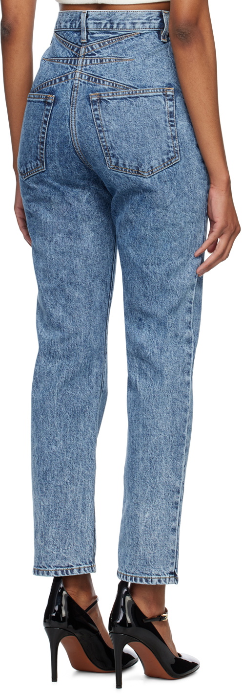 ALAÏA Blue Iconic Jeans ALAÏA