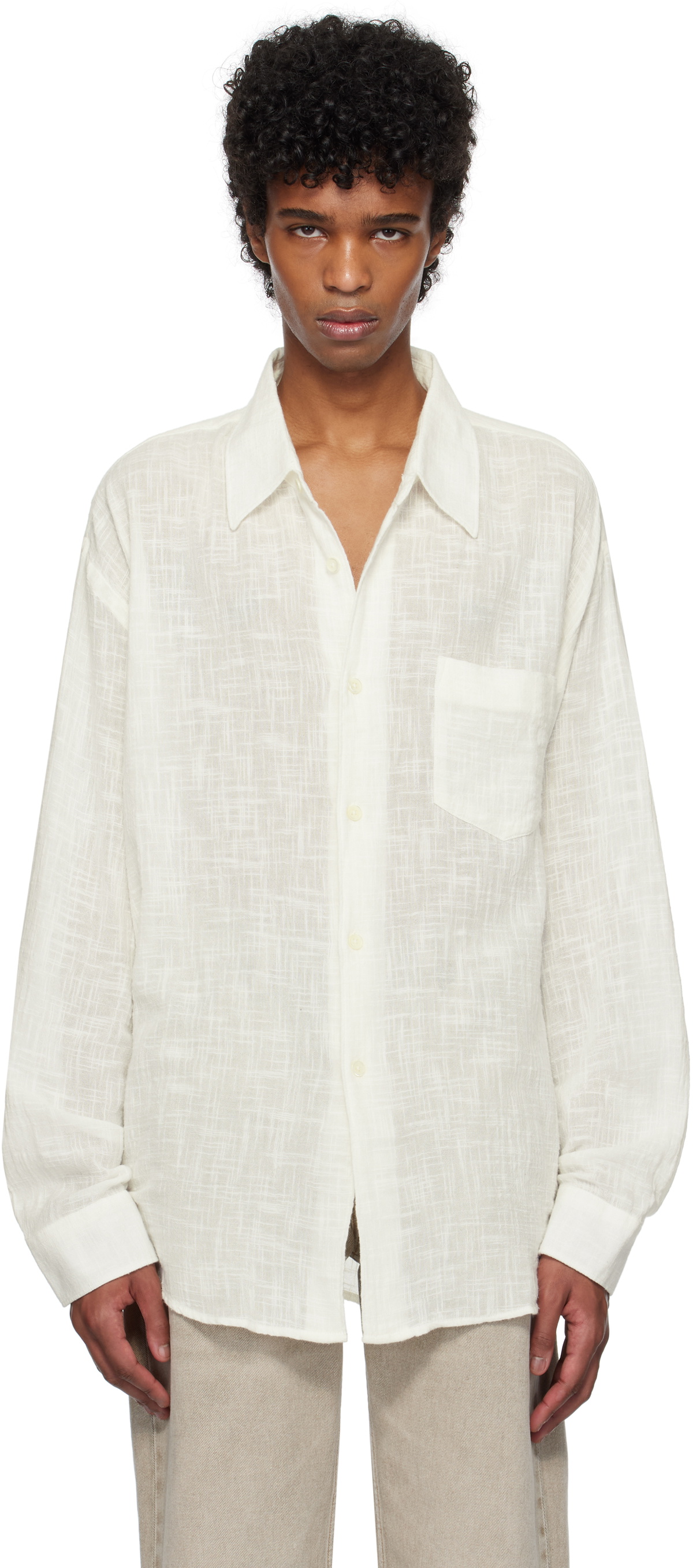 OUR LEGACY Off-White Coco Shirt Our Legacy